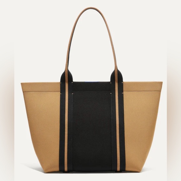 Rothy's | Bags | Rothys The Essential Tote Camel Black 92006 New In Box ...